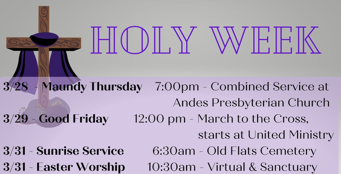 Holy Week 2024 | fpcdelhi.org